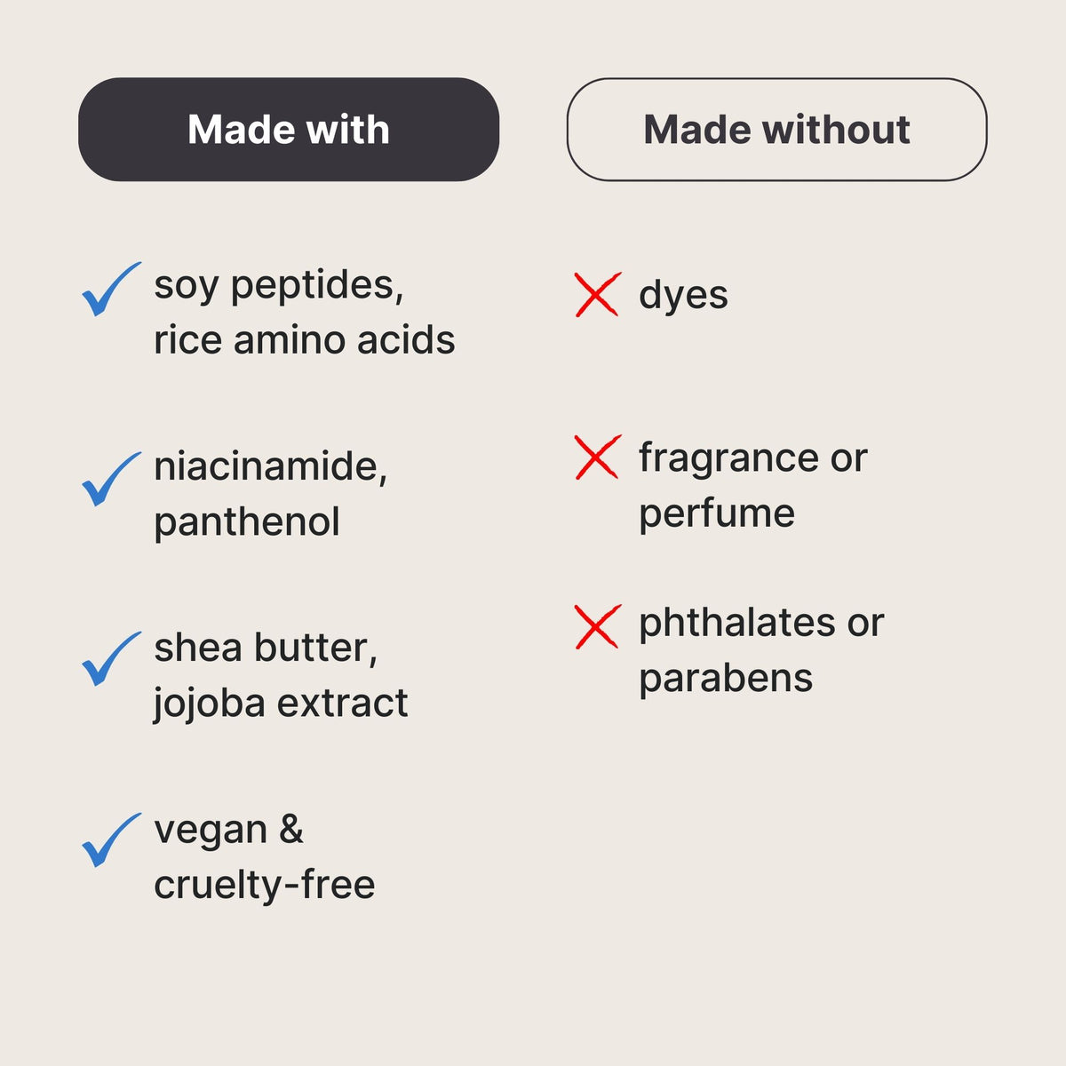 Hydro Relief Peptides & Amino Acids Cream – Maelove Skincare