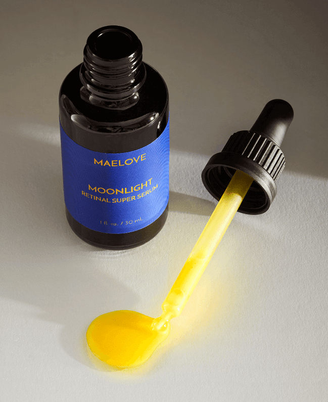 Moonlight, Potent anti-wrinkle serum with Retinaldehyde & Maelove Skincare