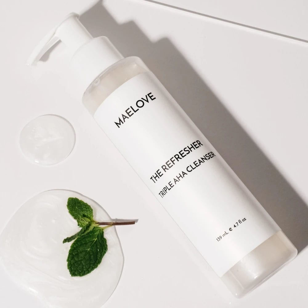 Refresher Cleanser, Foaming Face Wash Cleanser with Triple AHAs ...