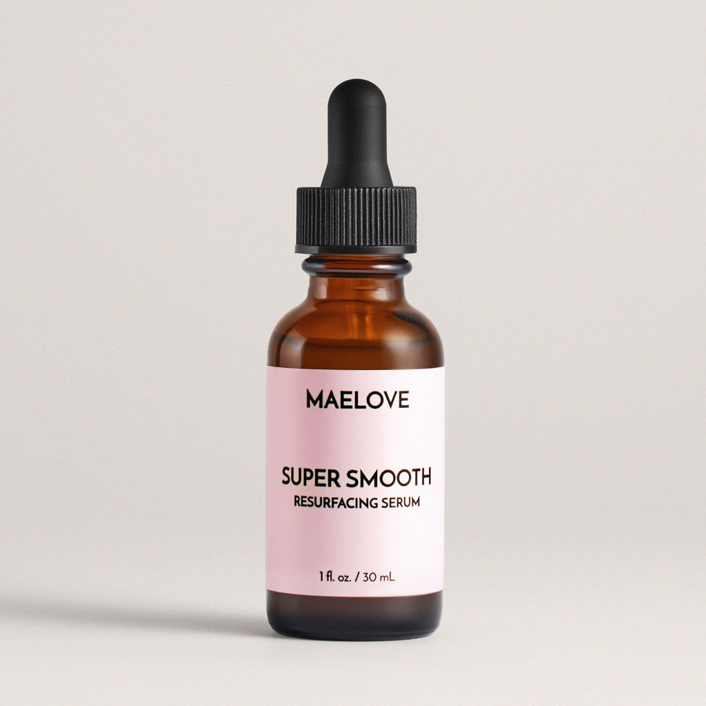 Hybrid AHA and BHA Resurfacing Serum - Super Smooth & Maelove Skincare