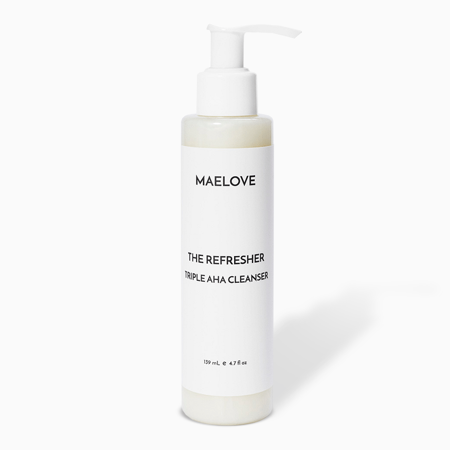 Refresher Cleanser, Foaming Face Wash Cleanser with Triple AHAs ...